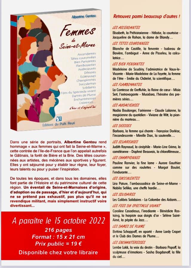 Albertine Gentou, Femmes de Seine-et-Marne – Art et Culture en Pays de ...