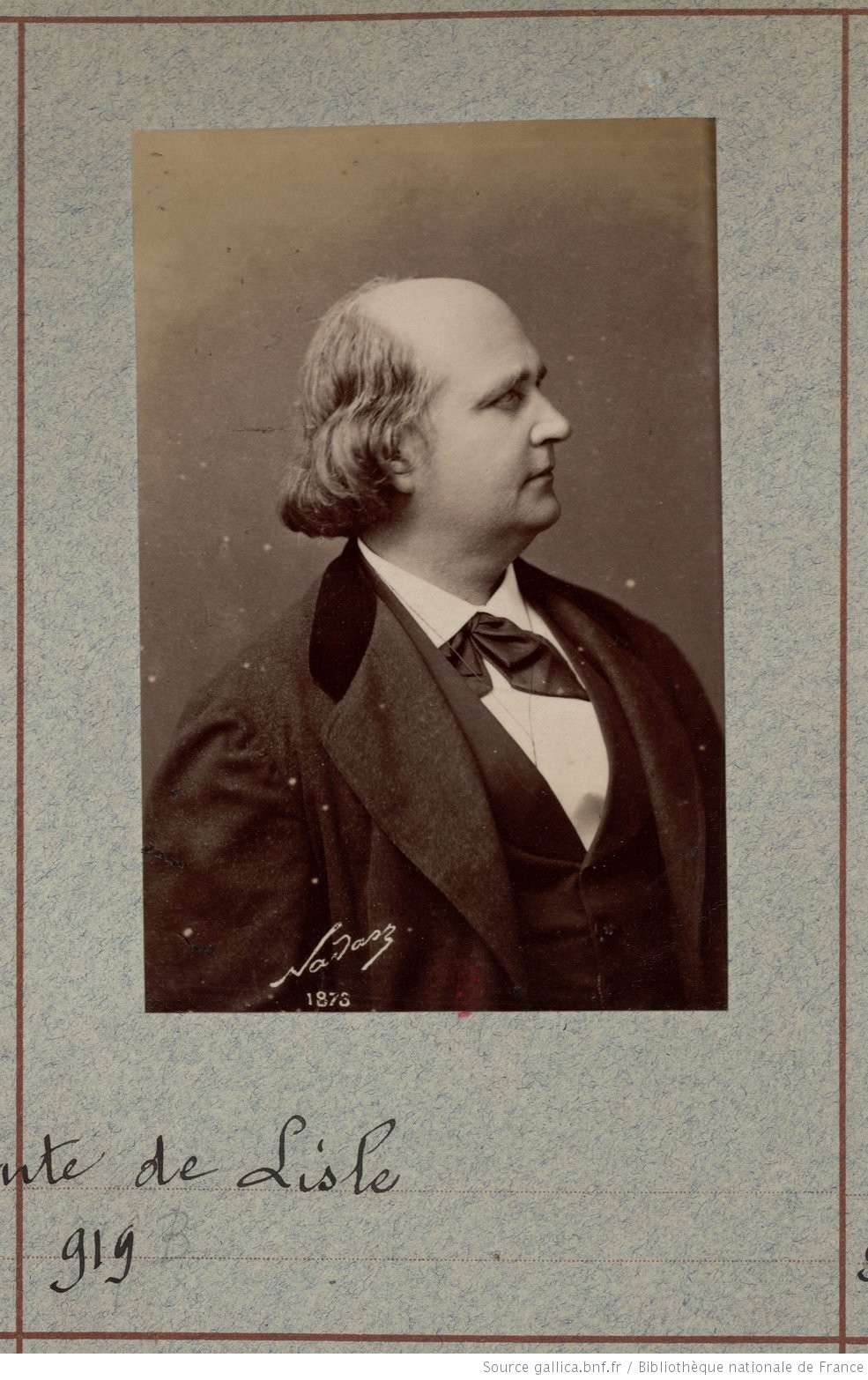 Charles Leconte de Lisle – Art et Culture en Pays de Fontainebleau