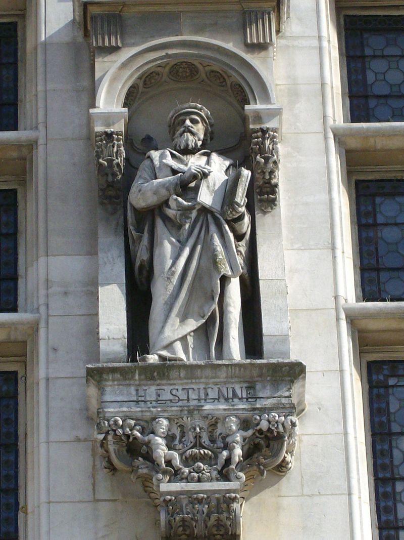 Henri Estienne, 1528-1598, helléniste et humaniste français – Art et ...